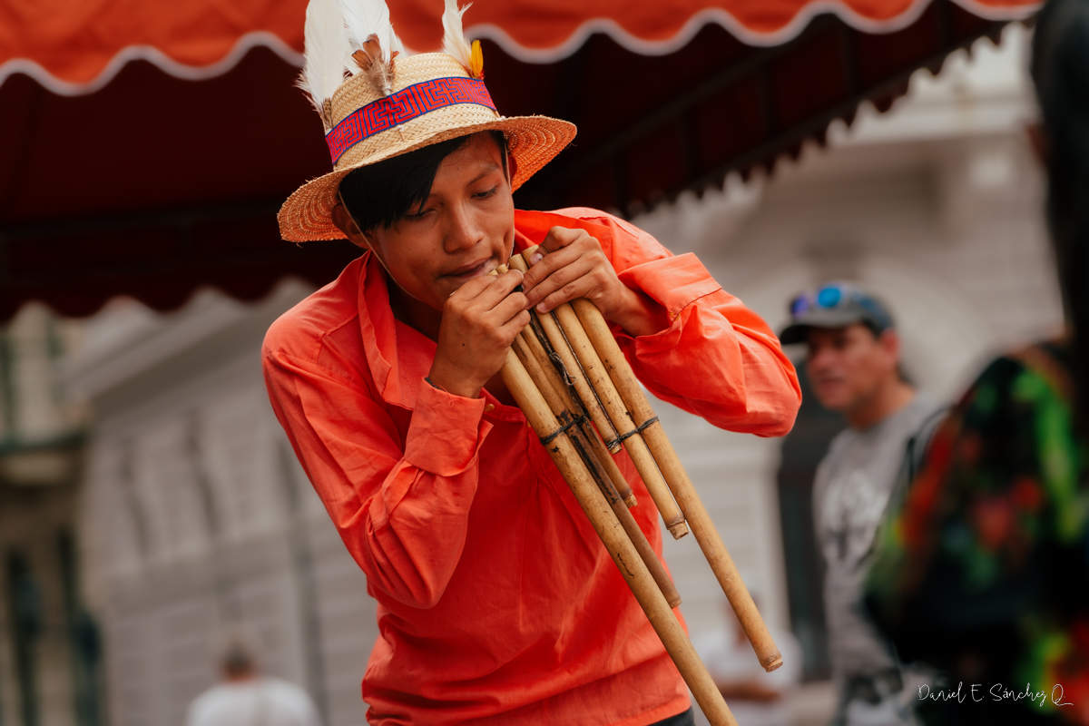 Gamu purrui o flauta de pan indígena - lacabanga