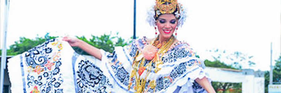 Detalles de las puntadas en la pollera panameña - lacabanga